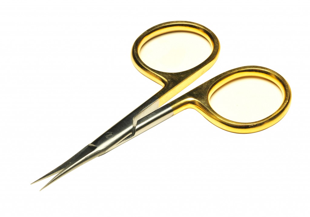 Gold Loop 4" Micro tip Uni scissors